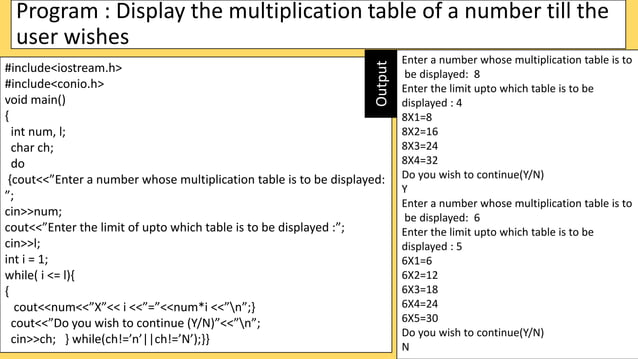 Nested Loops Pptx Programming Languages Computing