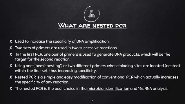 Nested pcr | PPTX | Chemistry | Science