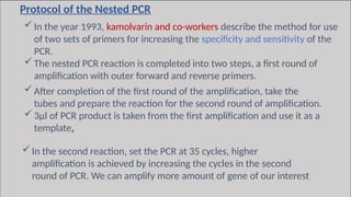Nested PCR Microteaching ppt by Nitin.pptx