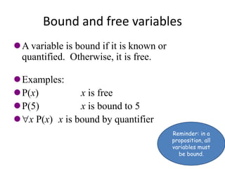 Nested quantifiers | PPTX