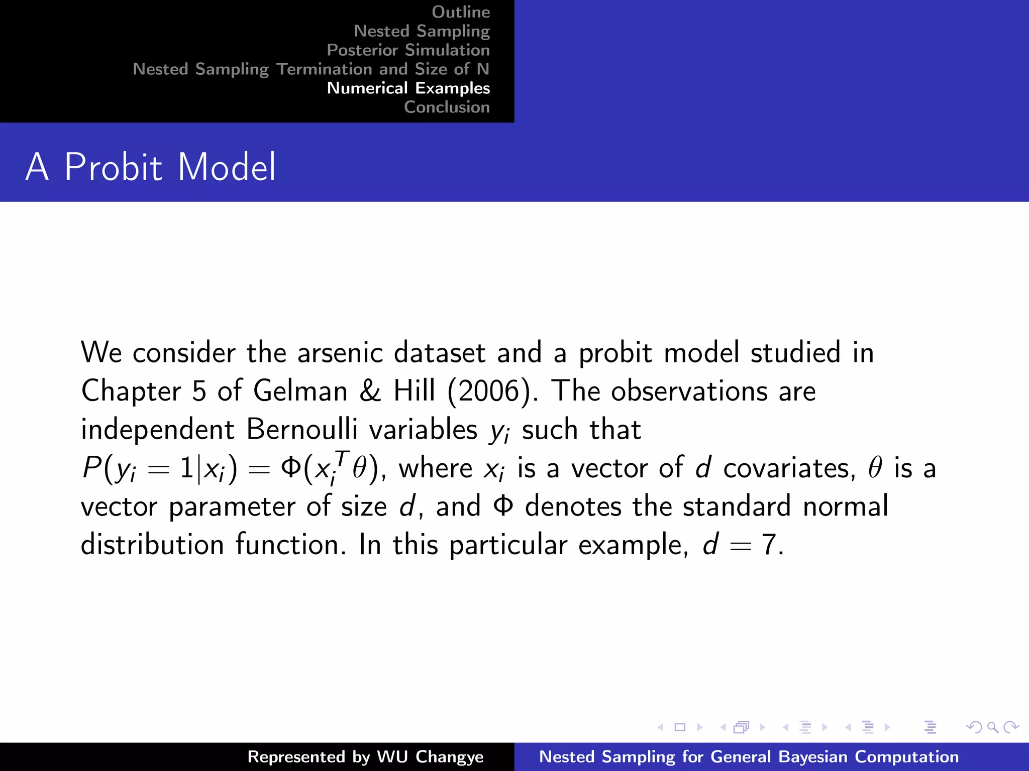 Nested sampling | PPT