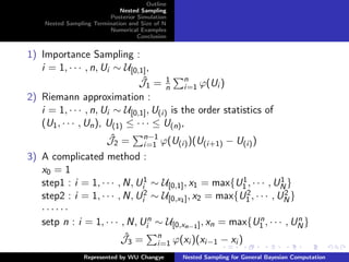 Nested sampling | PPT