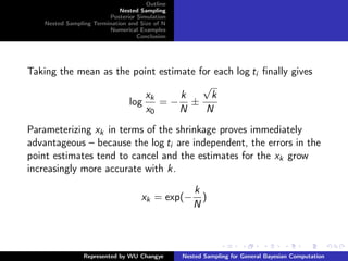 Nested sampling | PPT