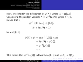 Nested sampling | PPT