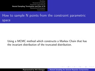 Nested sampling | PPT