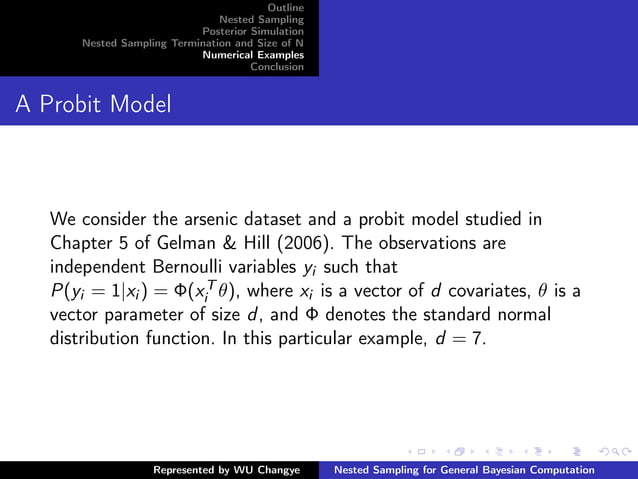 Nested sampling | PPT