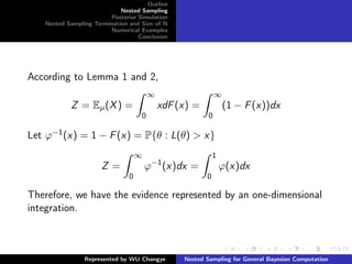 Nested sampling | PPT