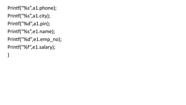 Nested structure (Computer programming and utilization) | PPTX
