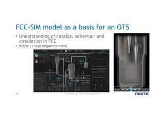 Europe User Conference: Neste FCC-SIM model usage | PPT