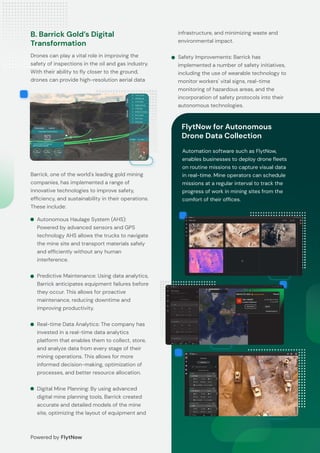 How Autonomous Drones in Mining are Revolutionizing the Industry | PDF