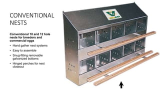 VAL-CO Nesting Options for Broiler Breeders | PPTX