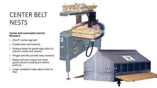 VAL-CO Nesting Options for Broiler Breeders | PPTX
