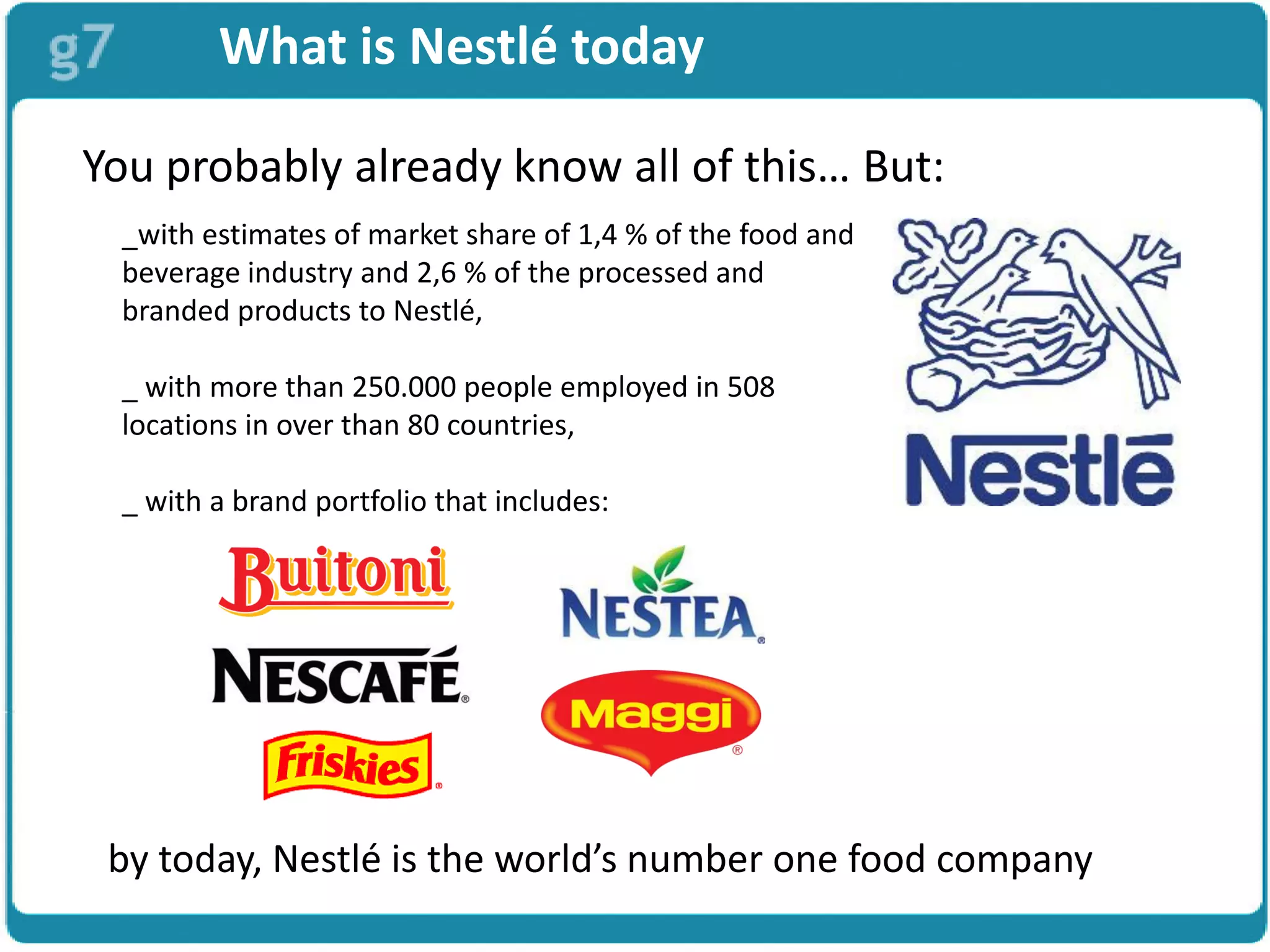 Nestlé and Alcon -case | PDF