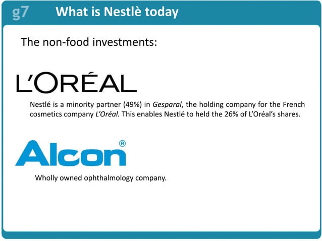Nestlé and Alcon -case | PDF