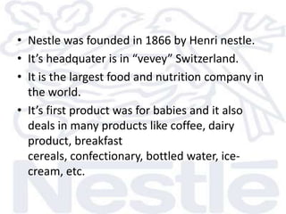 Nestle | PPT