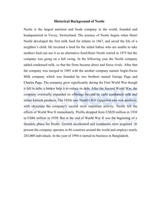 Nestle | PDF