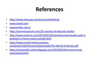 Nestle Analysis | PPTX