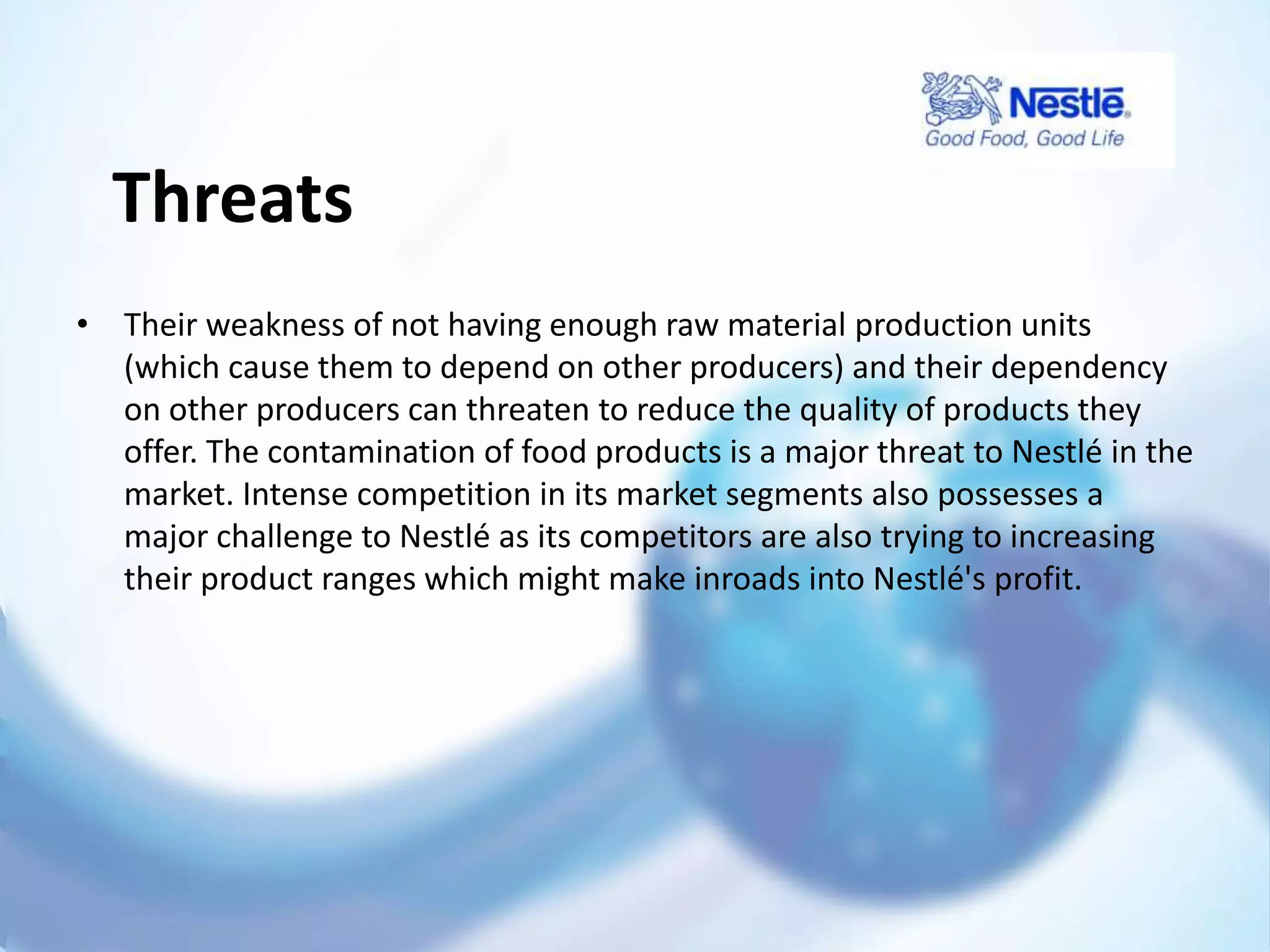 Nestle Commpany Overview | PPTX