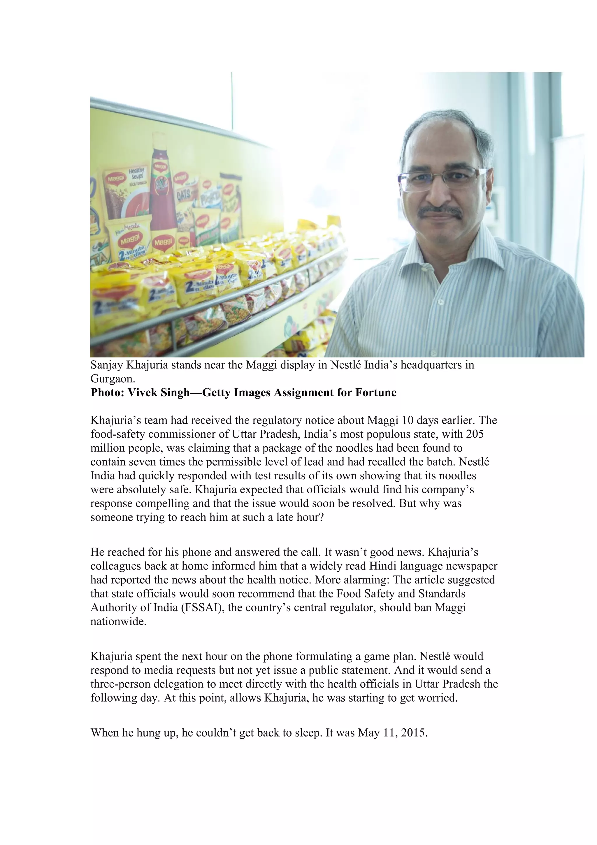 Organisation behaviour of nestle | DOC