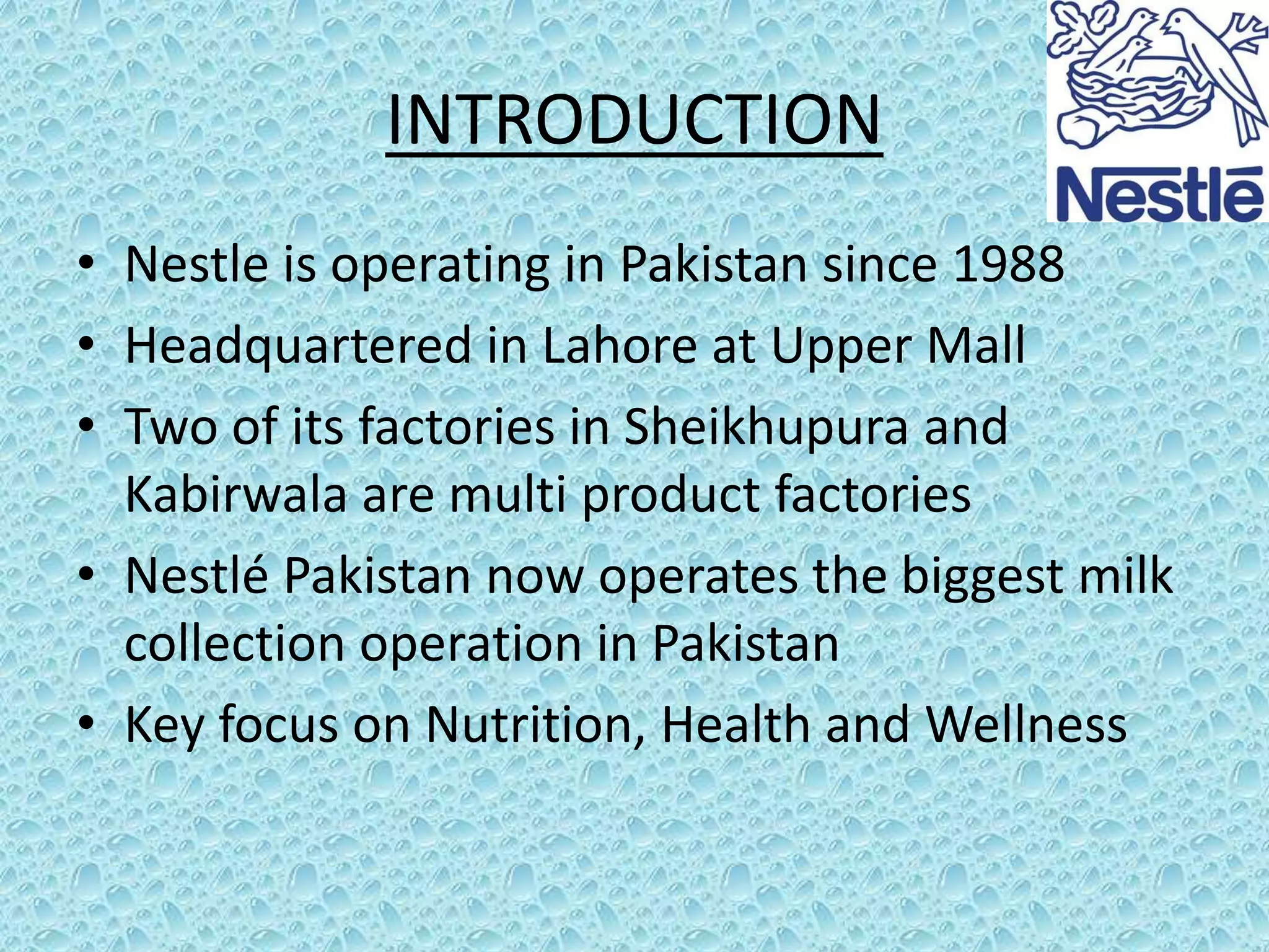 Nestle HR department | PPTX