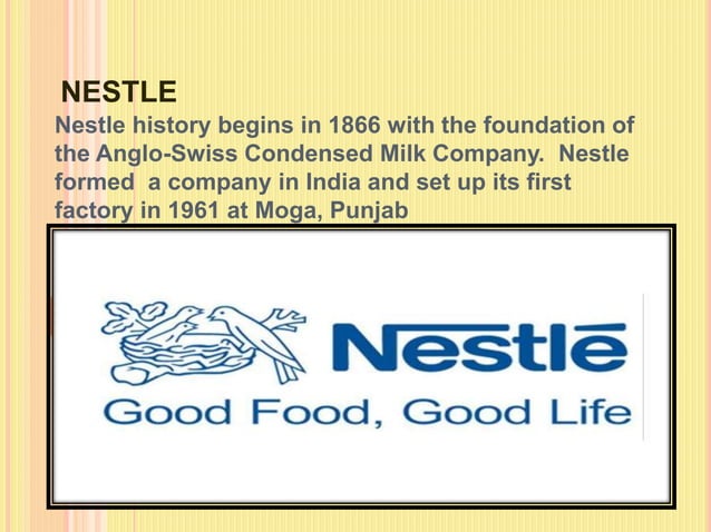 Nestle financial analysis and background | PPTX