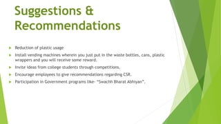 Nestle - Corporate Social Responsibility initiative | PPTX