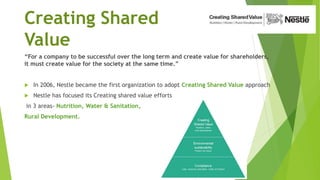 Nestle - Corporate Social Responsibility initiative | PPTX