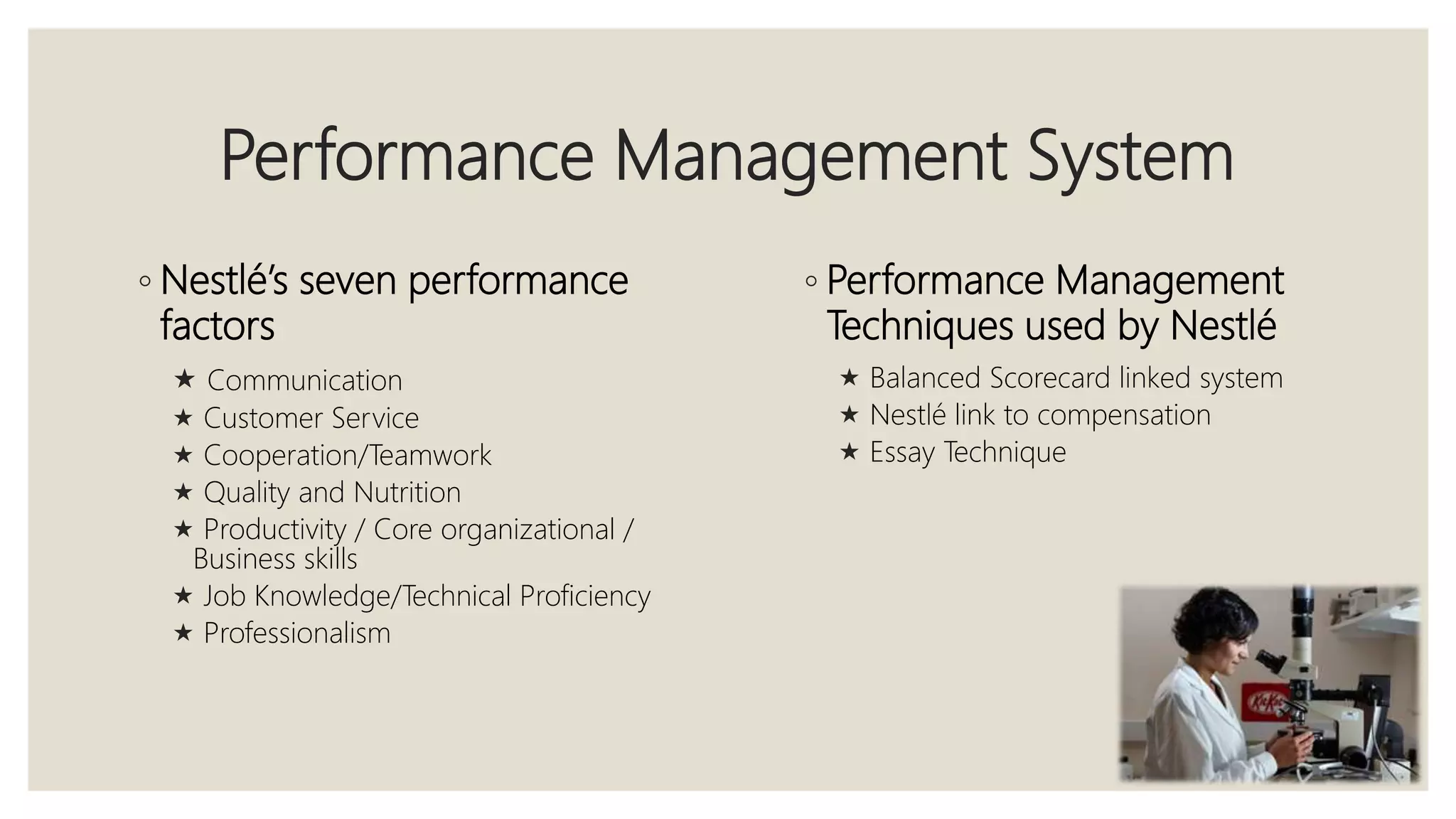 Nestle's Global Human Resource Management Practices | PPTX