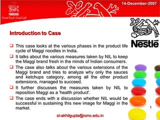 Nestle Maggi | PPT