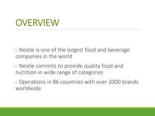 Nestlé Manage it Company | PPTX