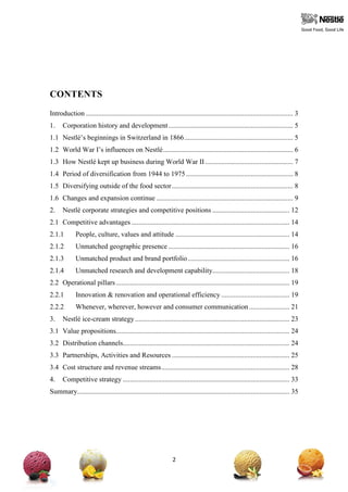 Strategic Management in Nestle | PDF