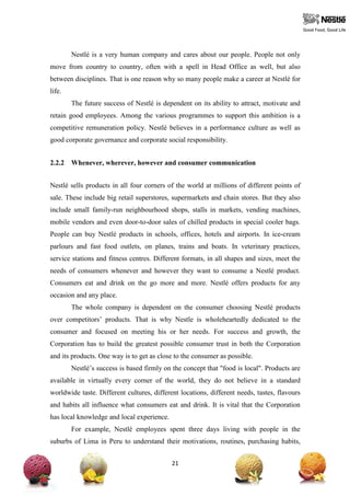 Strategic Management in Nestle | PDF