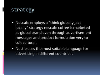 Nestle marketing stratagy | PPTX