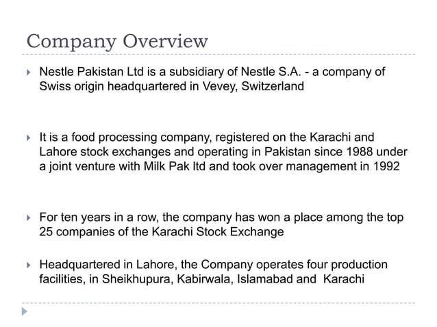 Nestle's Financial Analysis | PPTX | Business Accounting & Finance ...