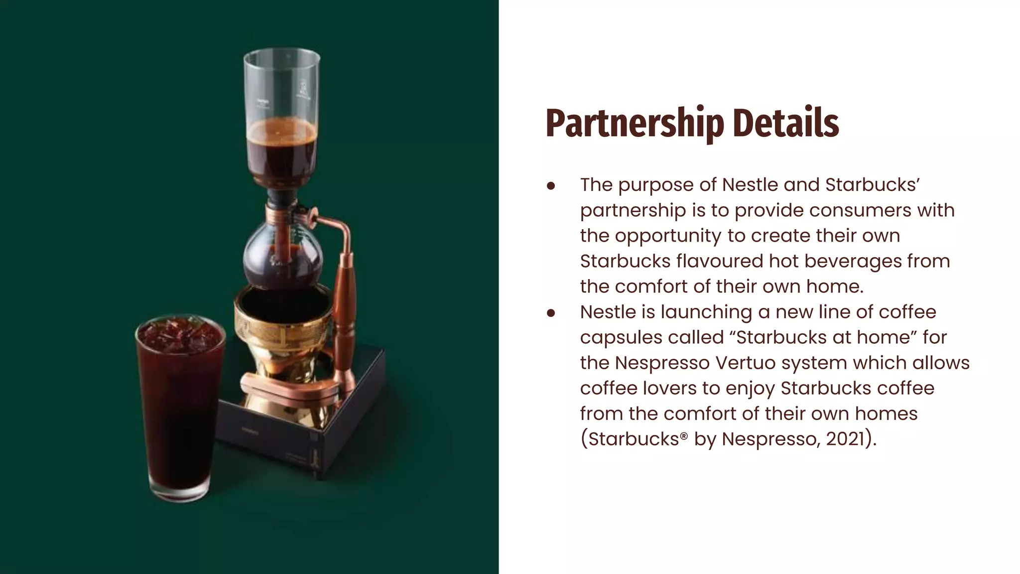 Nestle and Starbucks' Partnership | PPTX