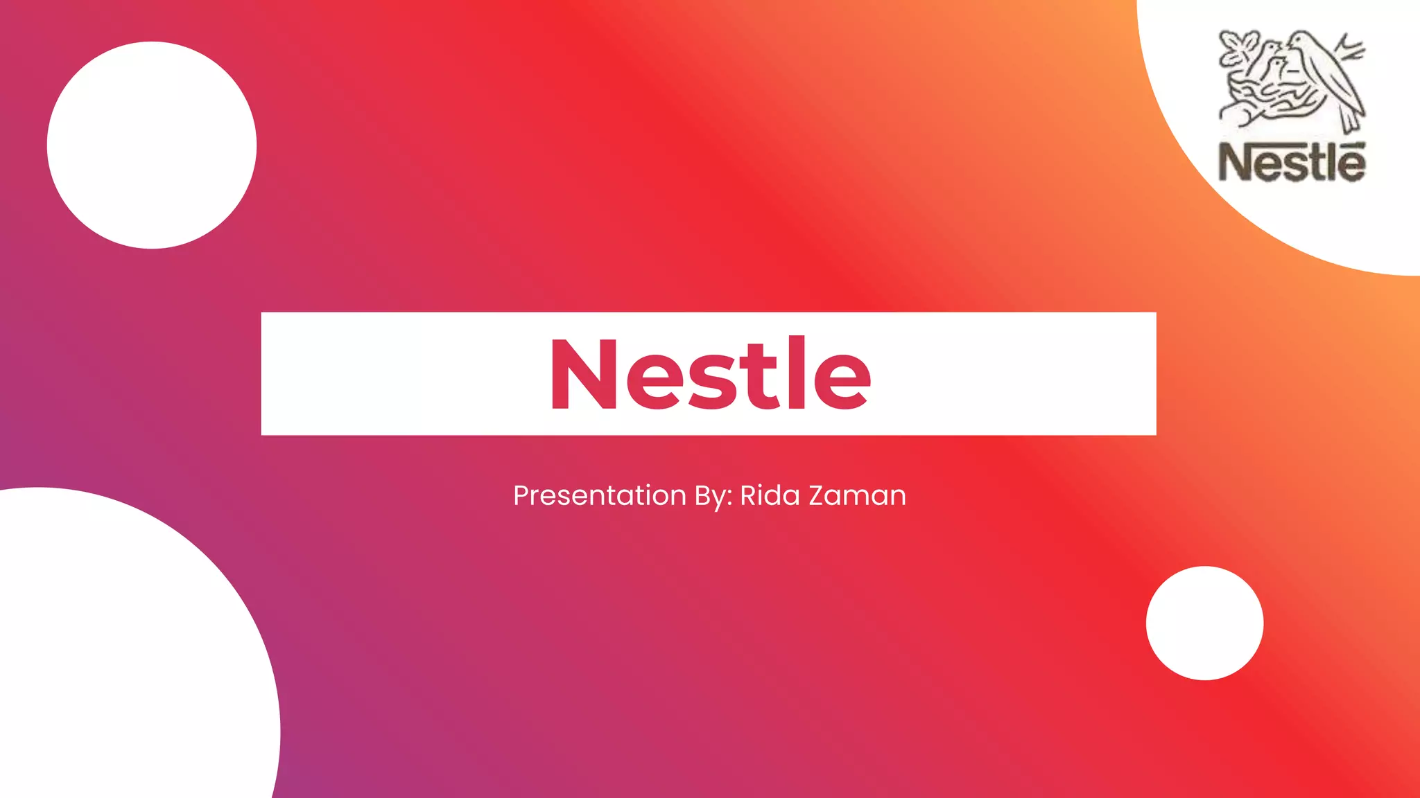 Nestle | PPTX