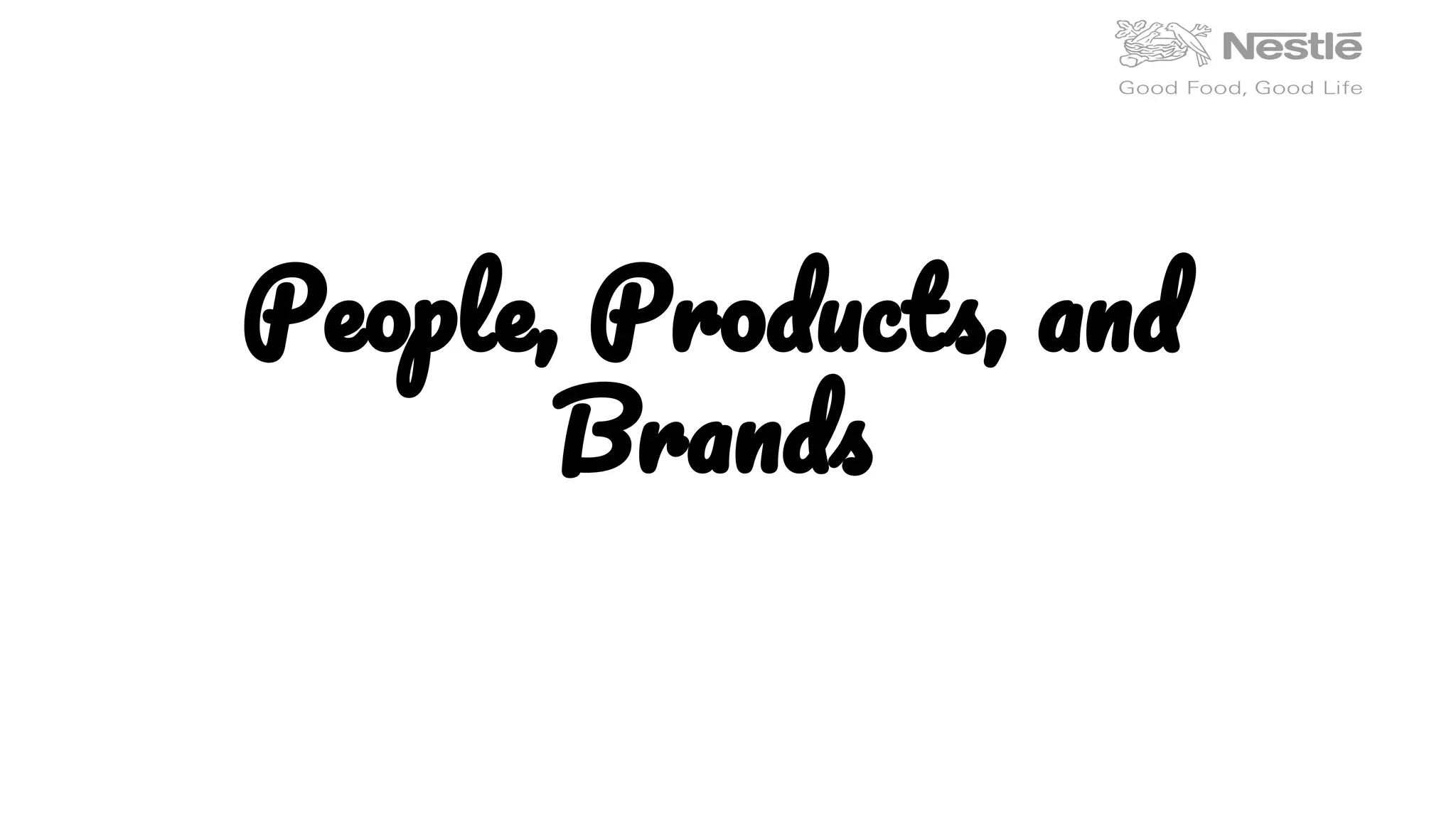 The World of Nestlé | PPT