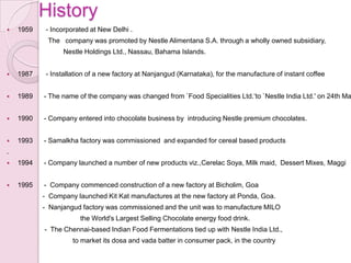 Nestle financial mgt | PPT