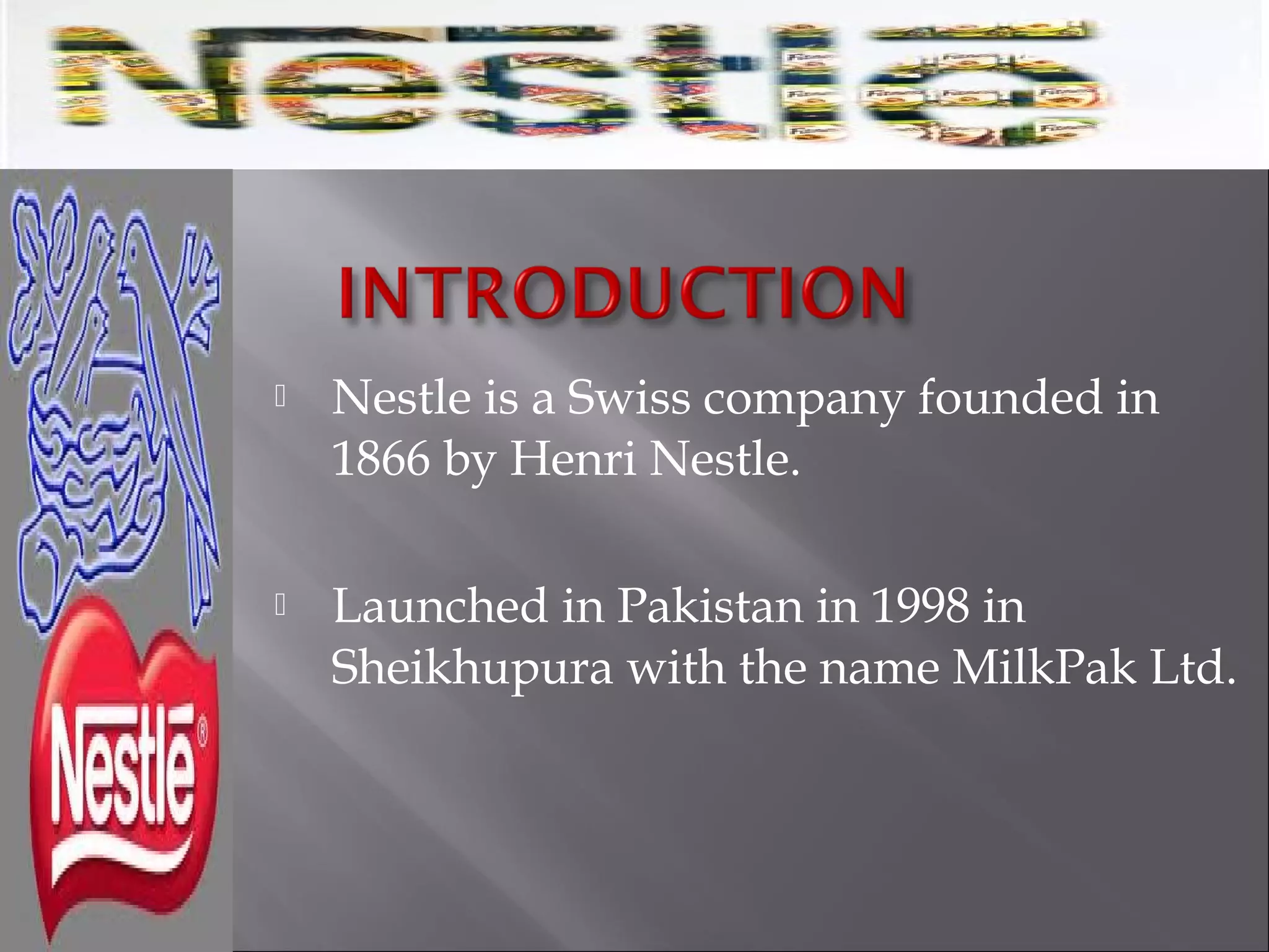 Nestle Environment | PPT