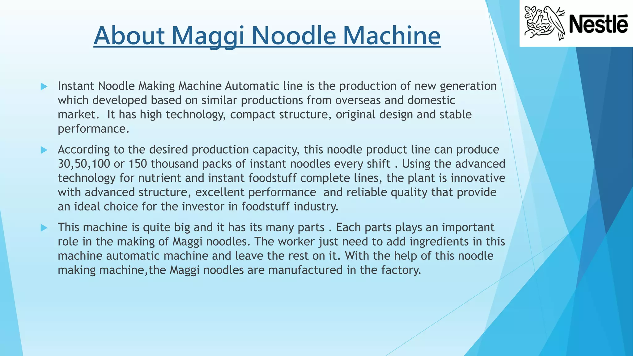Nestle maggi | PPTX