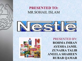 NESTLE (management).ppt | Business | Business and Finance