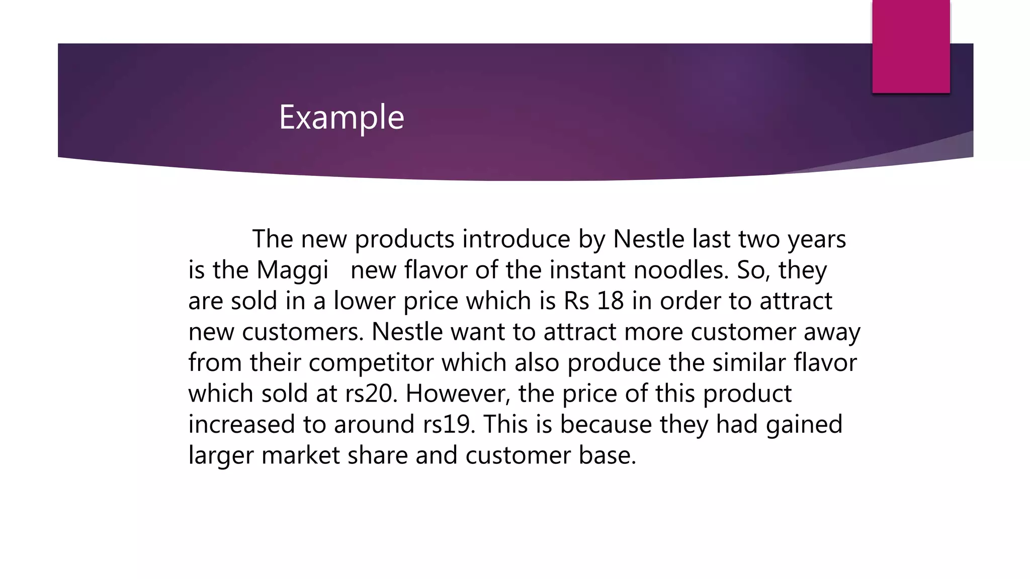 Marketing Mix of Nestle Company | PPTX