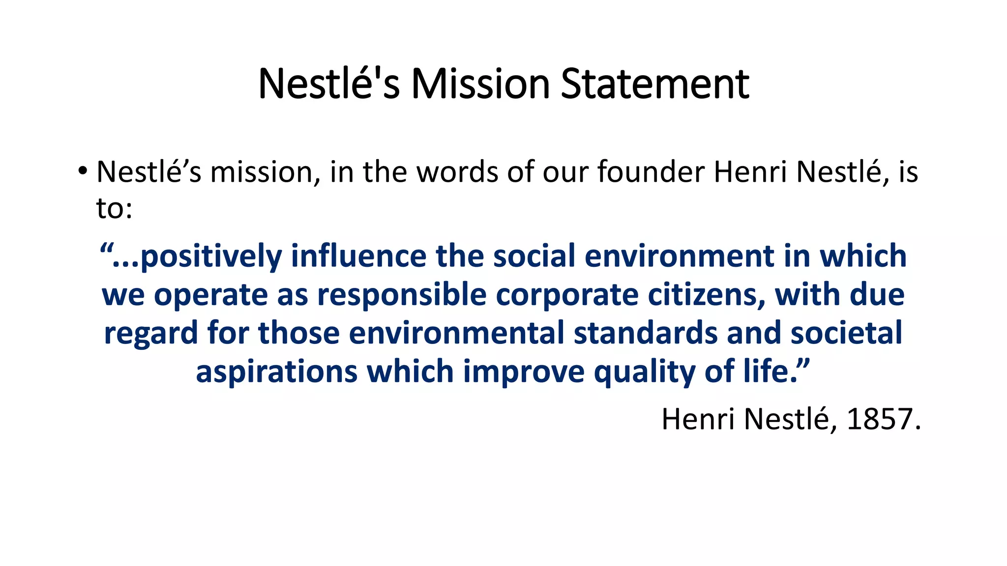 Marketing Mix of Nestle Company | PPTX