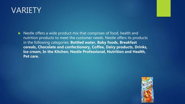 Marketing Mix of Nestle Company | PPTX | Grocery Shopping | Shopping