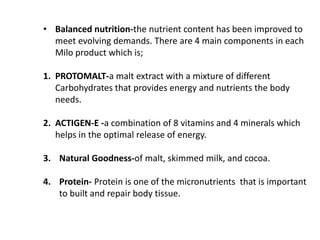 Nestle milo (relaunch). | PPTX