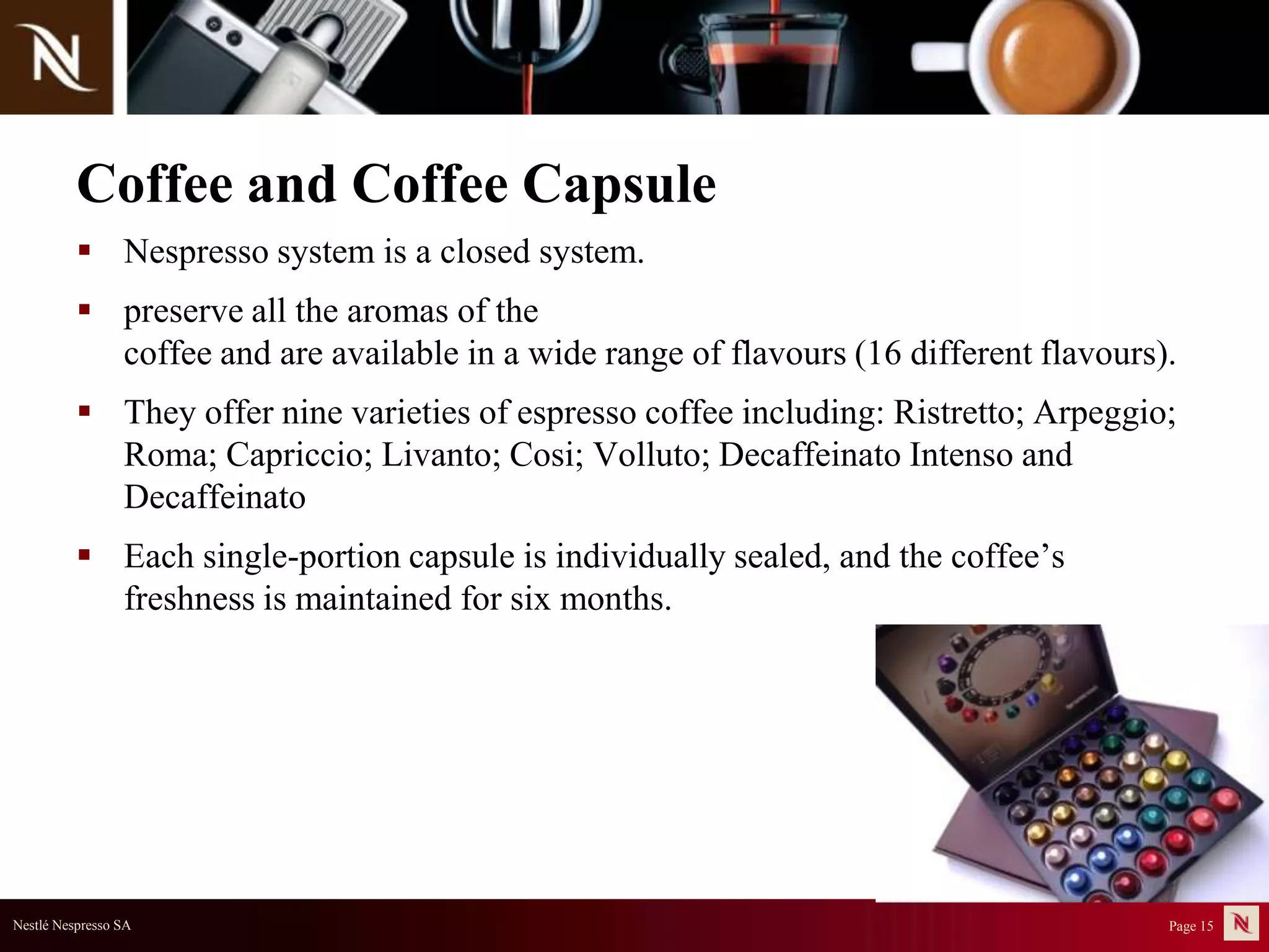 Nestle Nespresso Bus 400 | PPTX | Food & Drink