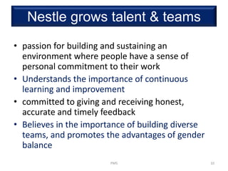 Nestle performance management | PPTX