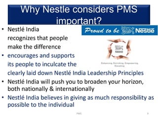 Nestle performance management | PPTX
