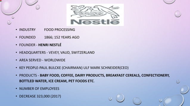 PRODUCT LIFE CYCLE OF NESTLE | PPTX | Business | Business and Finance