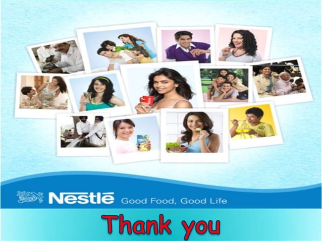 Nestle ppt | PPTX | Desserts and Baking | Food & Drink